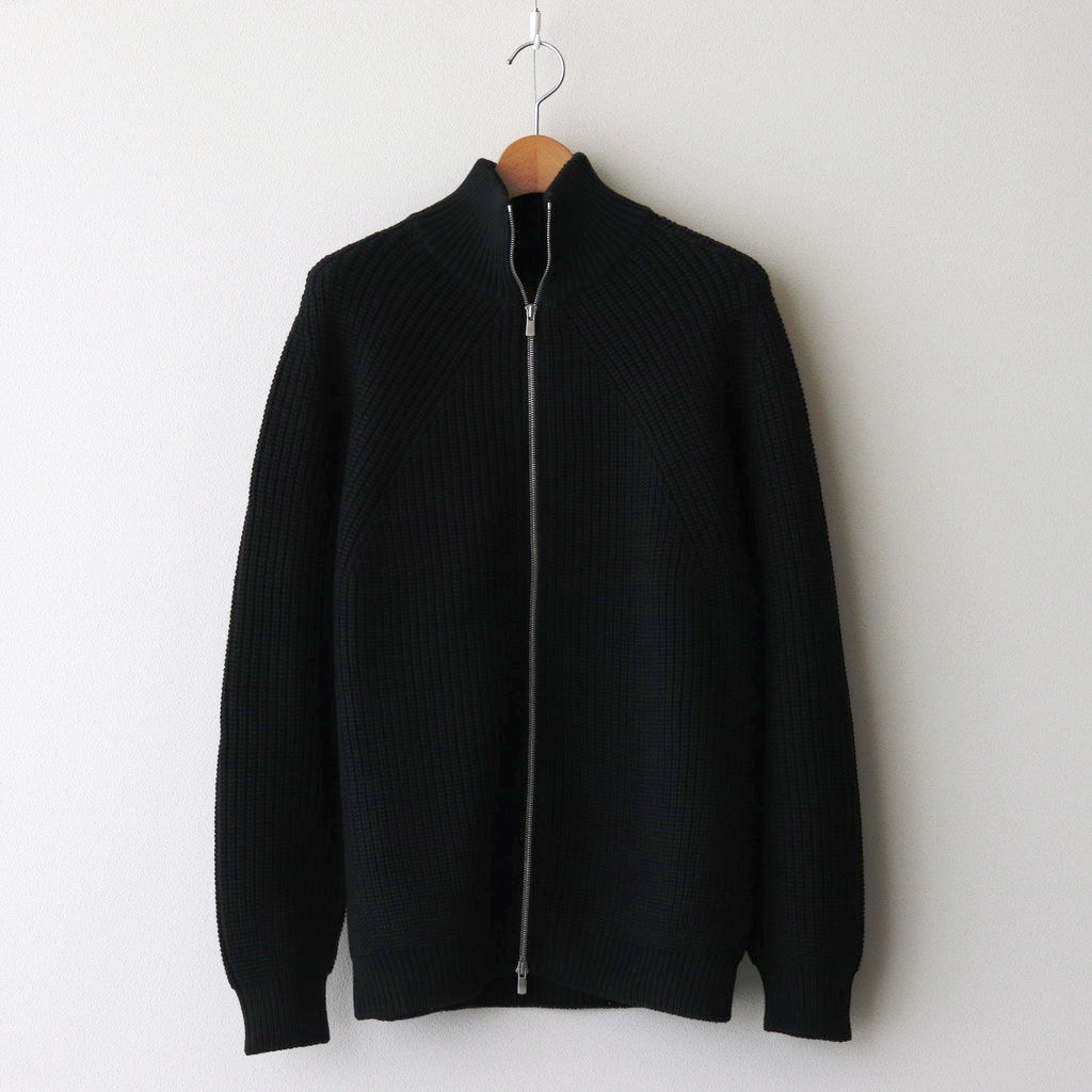 SIGNATURE DRIVERS KNIT #BLACK [BN-24FM-039] – Diffusion