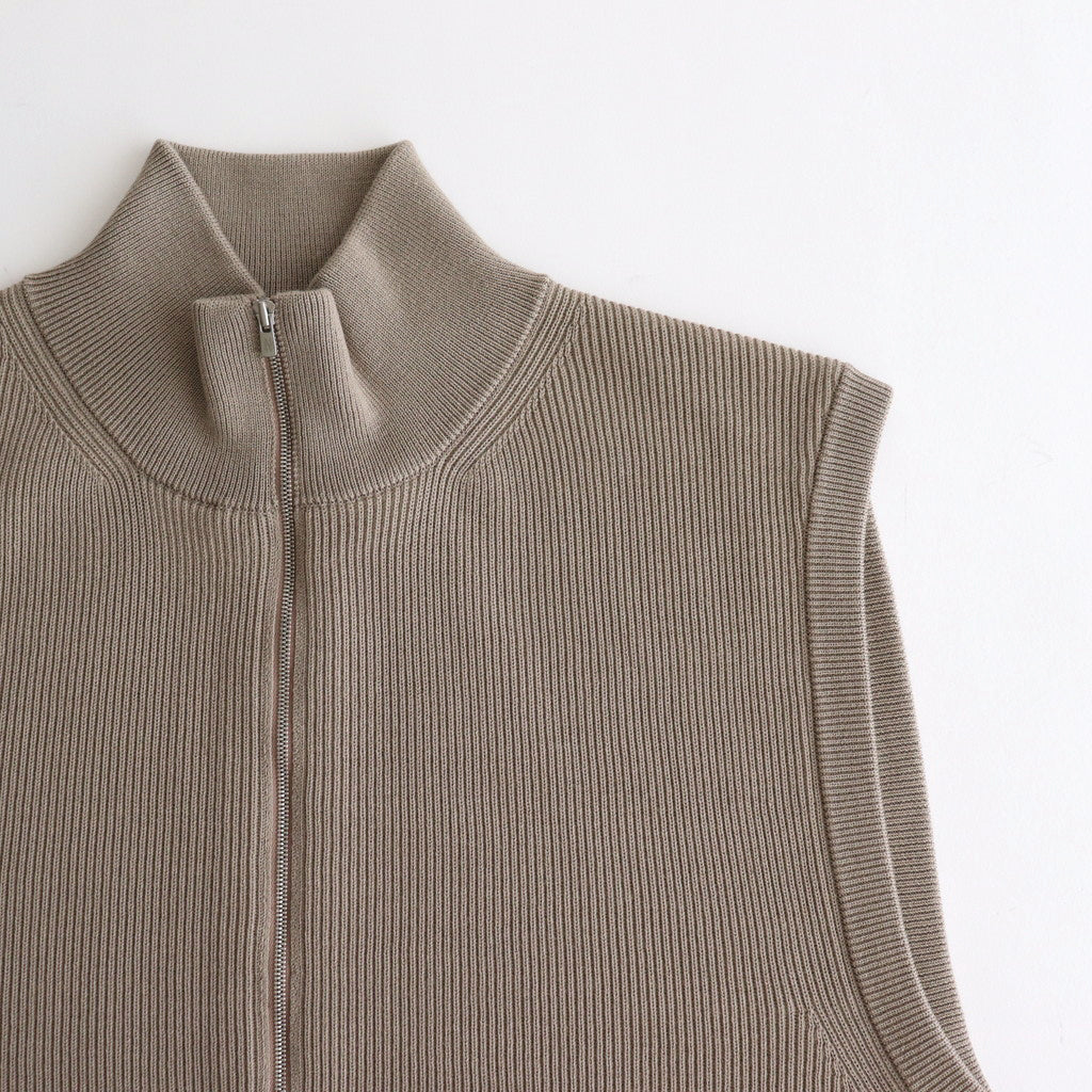 SUPER HIGH TWIST WOOL DRIVERS VEST #GREIGE [BN-24FM-032 SUPER HIGH TWIST WOOL DRIVERS VEST #GREIGE [BN-24FM-032
